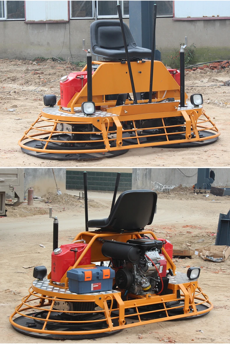 GX690 36'' Ride on Power Trowel - 24HP Gasoline Engine