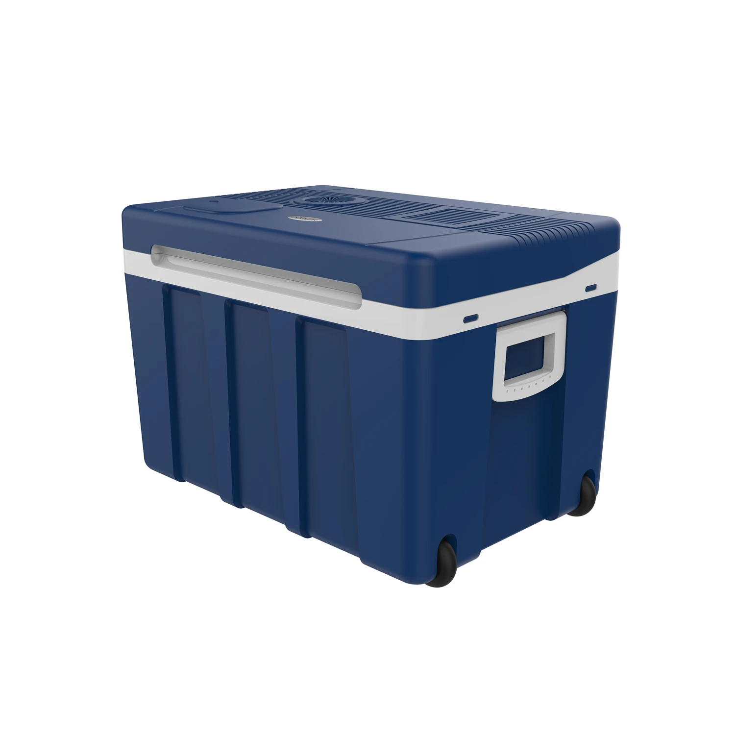 Portable Electric Car Cooler Box 12v 45 Liter Cooler Box with Wheel ...