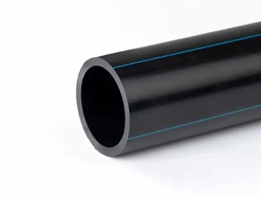 Black Bendable Water Supply 16mm Pe Pipe Fittings Flexible Pe Conduct ...