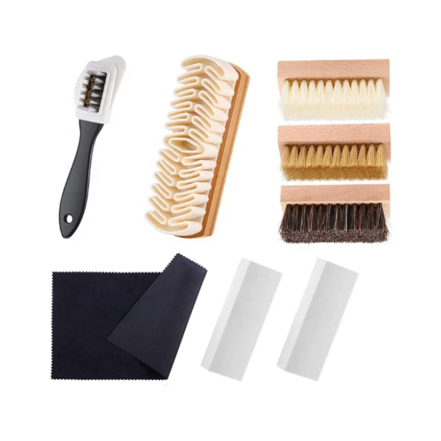 Quick Buff Full Clean 8 Packs Shoe Cleaner Kit Nubuck Suede Rubber ...