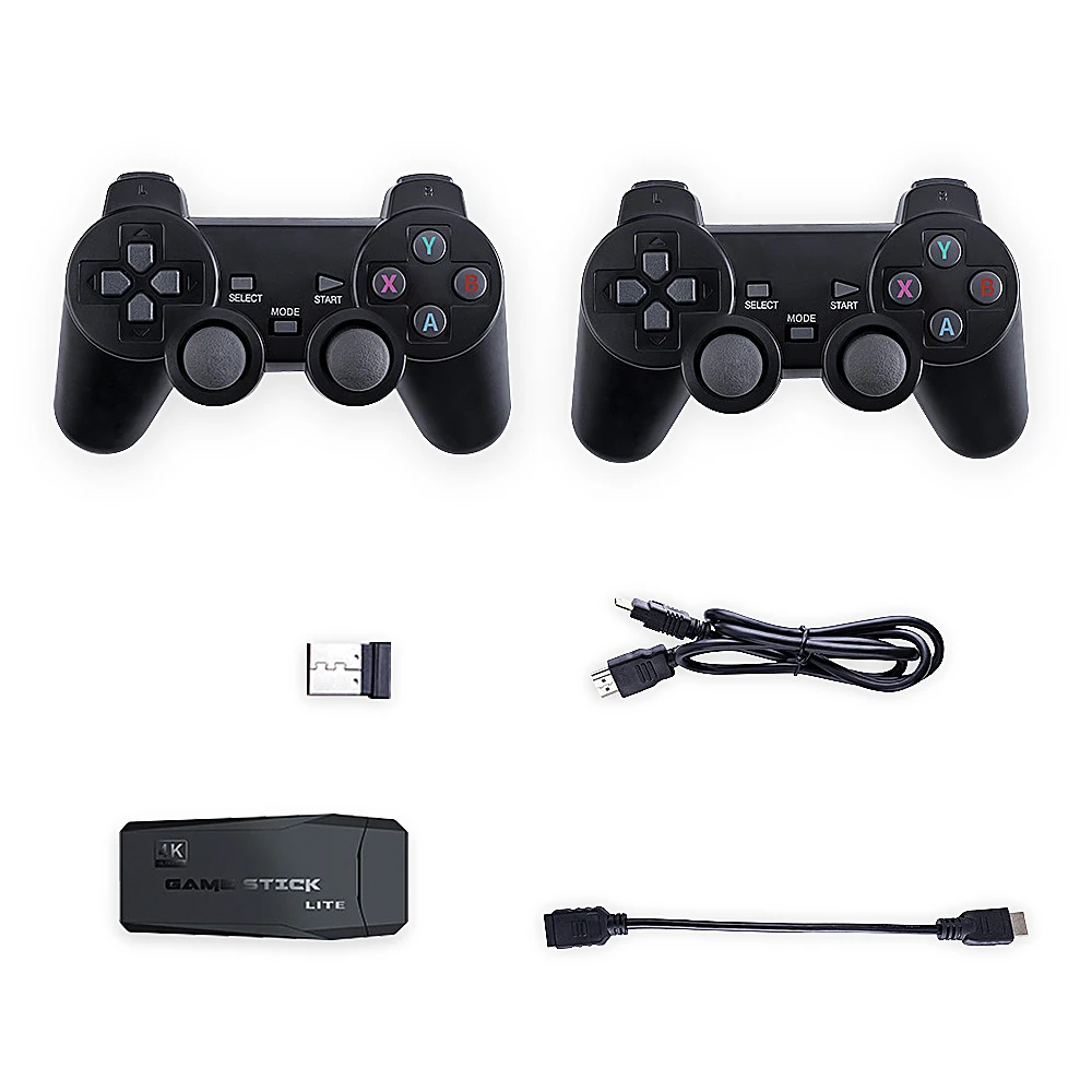 2024 M8 Cheapest Video Game Console 2.4g Double Wireless Controller ...