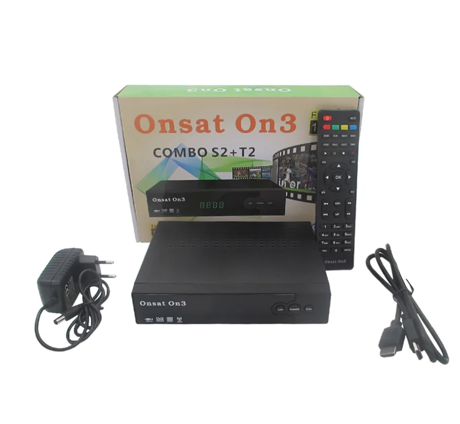 1080p Full Hd Onsat On3 Combo Dvb-t2 Dvb-s2 Satellite Receiver H.264 ...
