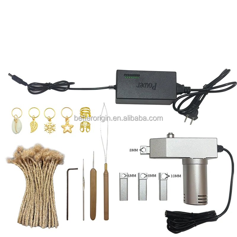High Speed Dreadlocks Crochet Hair Making Machine