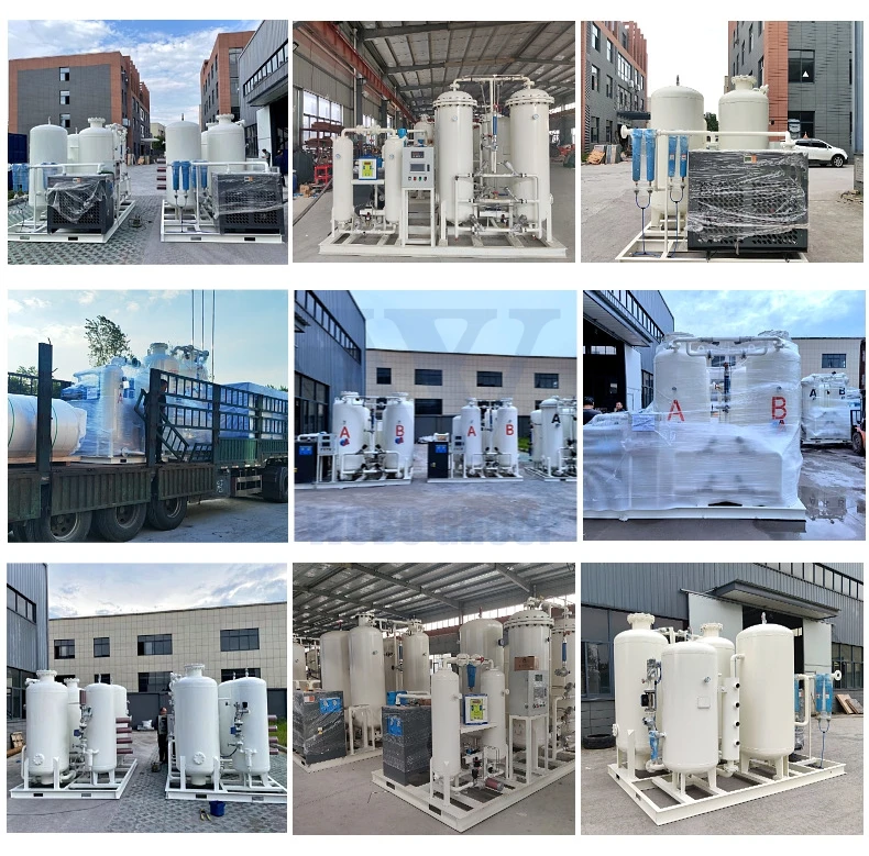 Iso9001 Oxygen Manufacturing Plant 99 Purity Oxygen On Demand Psa ...