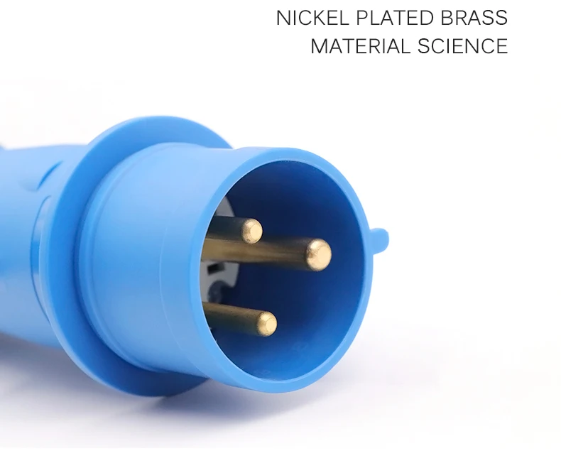 IEC 32A 3P+NE+E IP44 Waterproof Industrial Plug & Socket Connector for ...