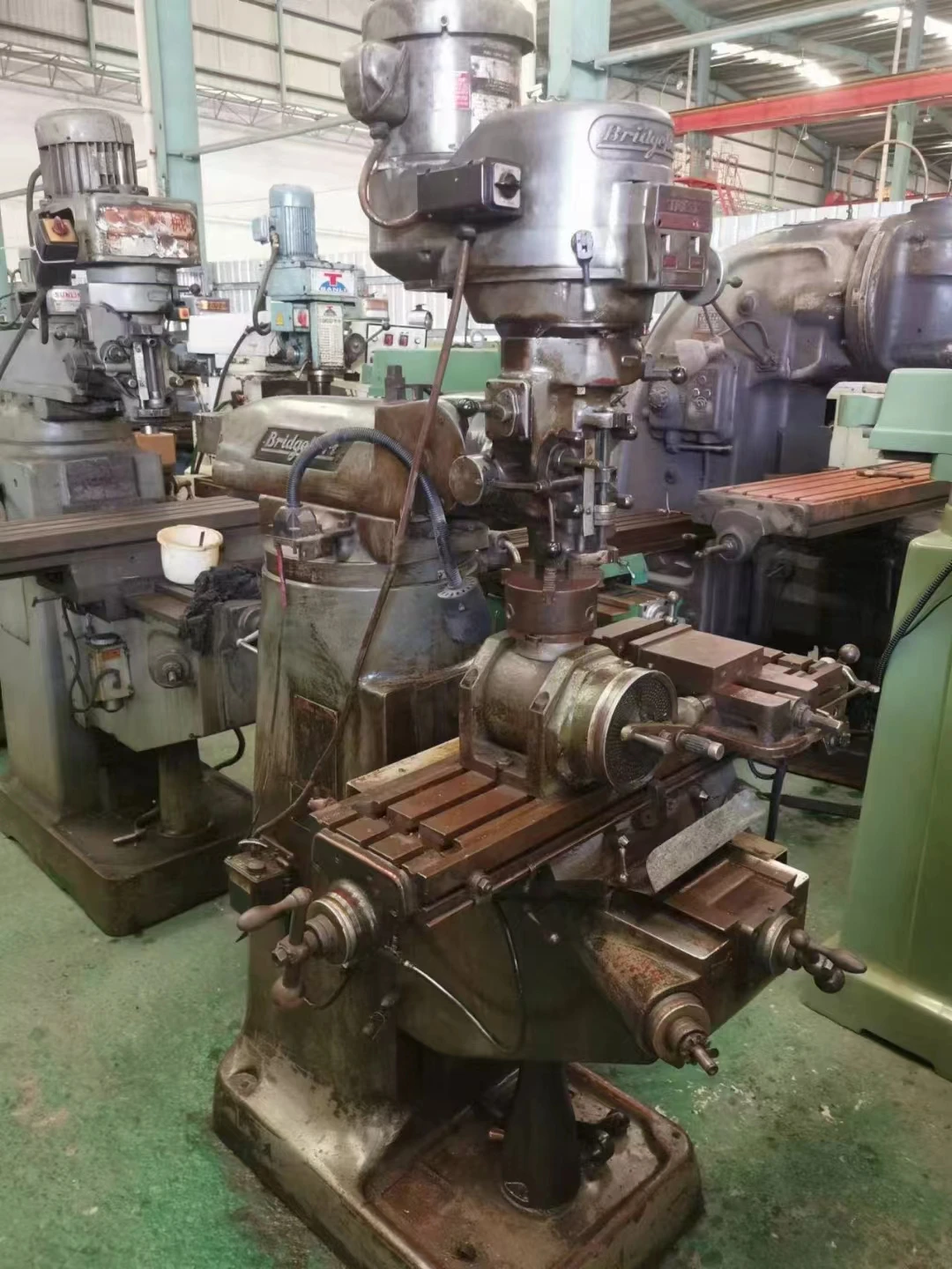 Bridgeport Used Conventional Medium Size Milling Machine Second Hand ...