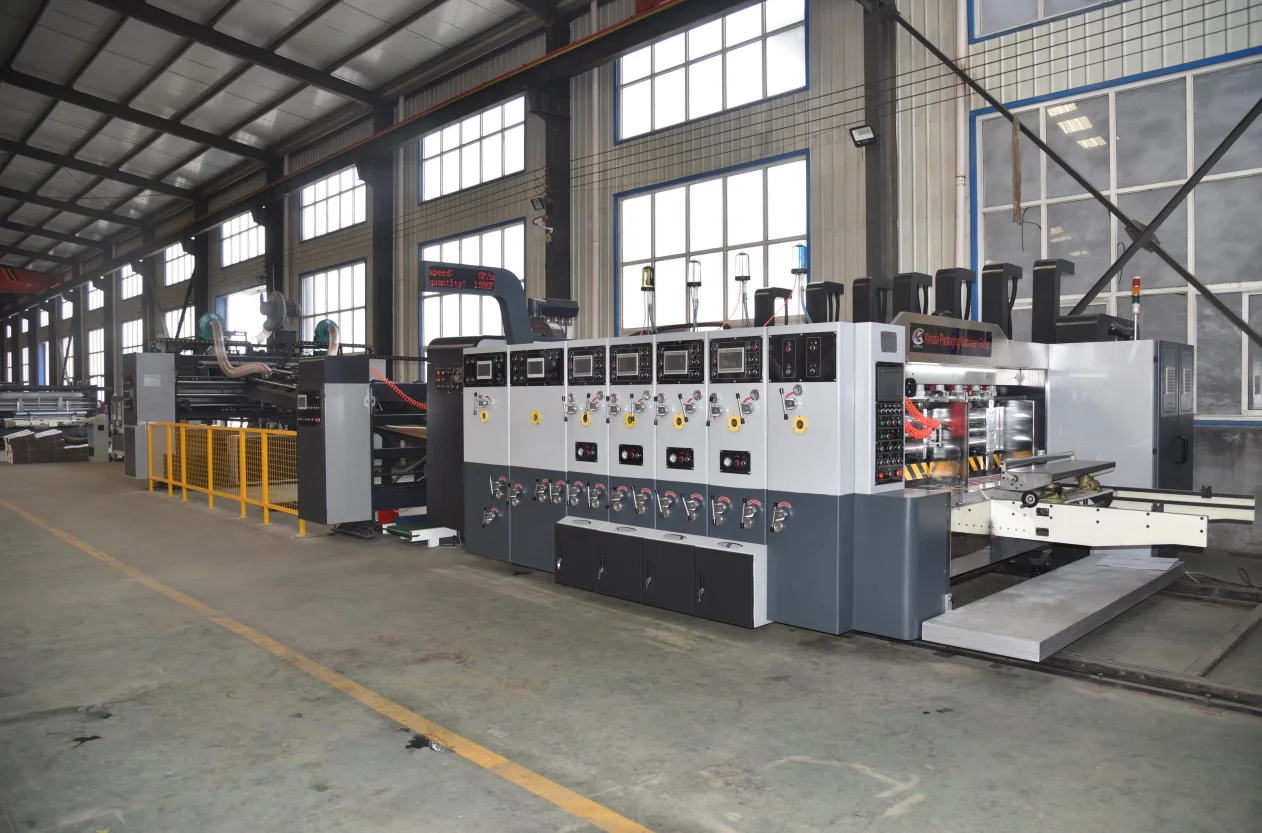 Automatic Corrugated Box Making Machine - Full-atuomatic