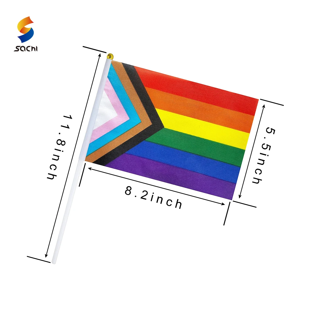 50 Pack Rainbow Pride Flag Small Mini Rainbow Flag Wholesale - Buy Mini ...