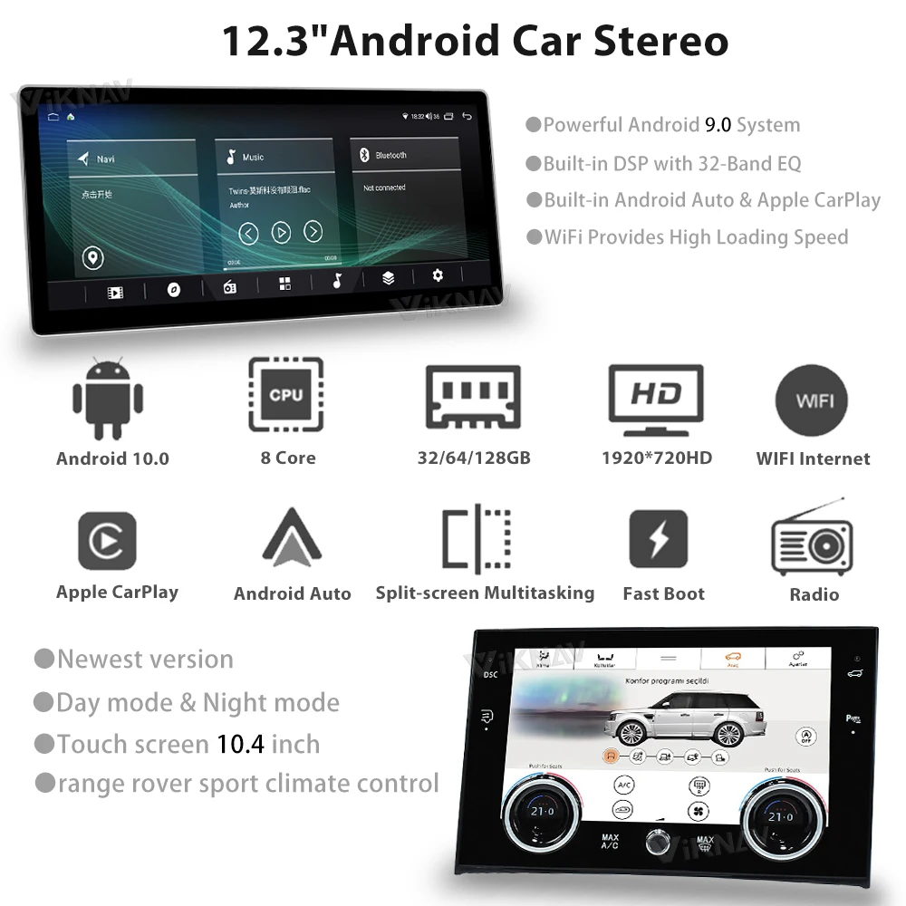 Android Car Radio for Land Rover Range Rover Vogue L322