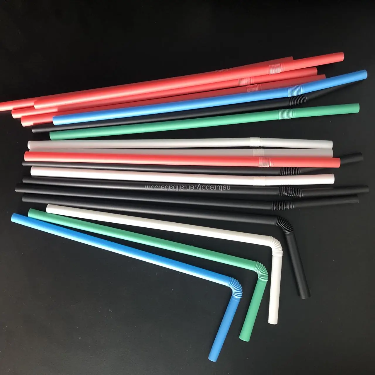 Factory Wholesale 8mm 10mm 12mm Custom Compostable Bendy Straws Non ...