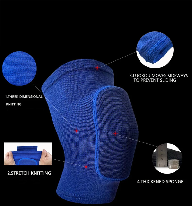 Nylon Dancing Knee Pads - Protection for Sports & Daily Life