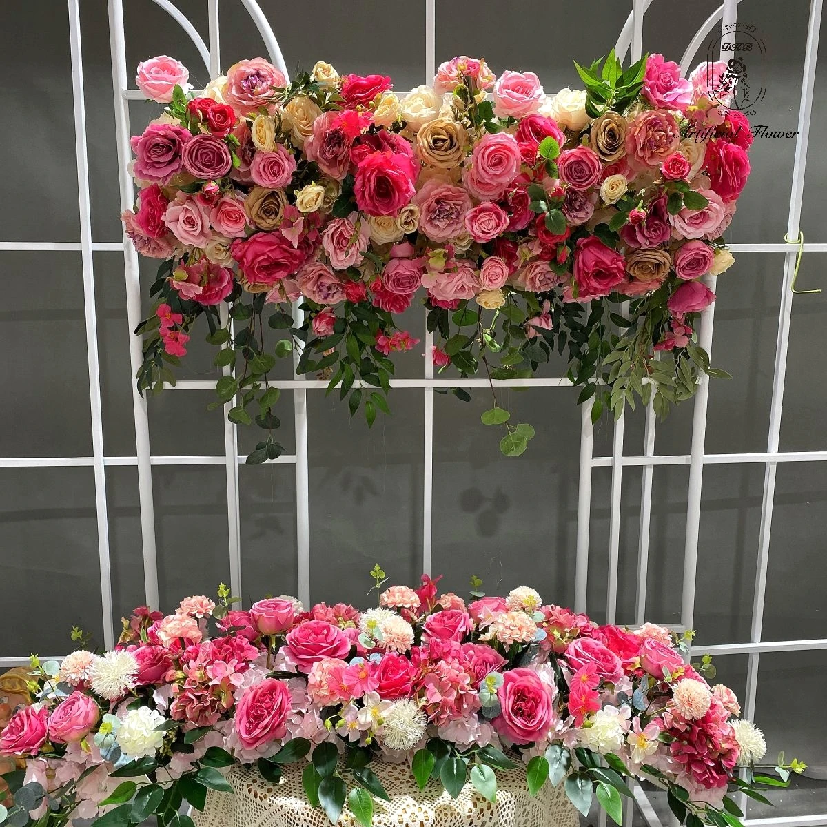 Eco-friendly Artificial Flower Table Runners for Events