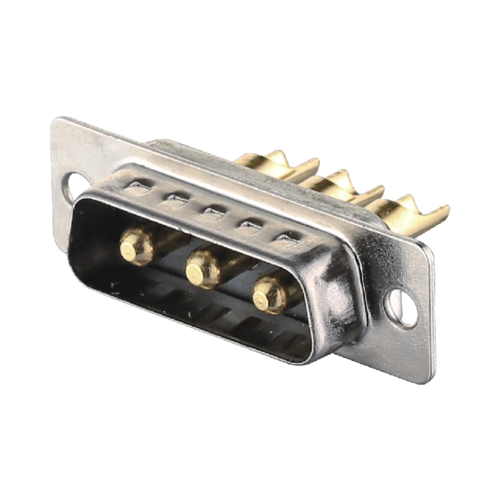 3w3 Male Connector 3w3 Cup Pin Type Straight Gold Pin High Current ...