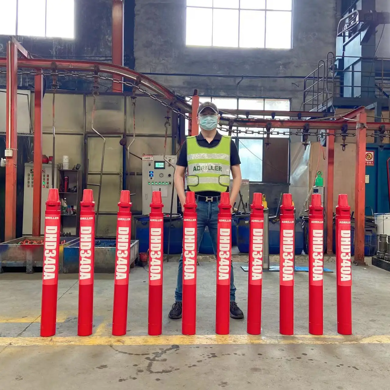DHD340A DTH Hammer for Blast Hole Mining - ADRILLER