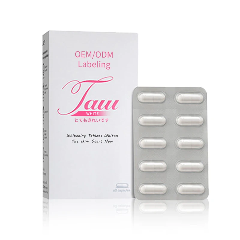 Private Labels Skin Whitening Capsule Pills Supplement Melanin Collagen ...