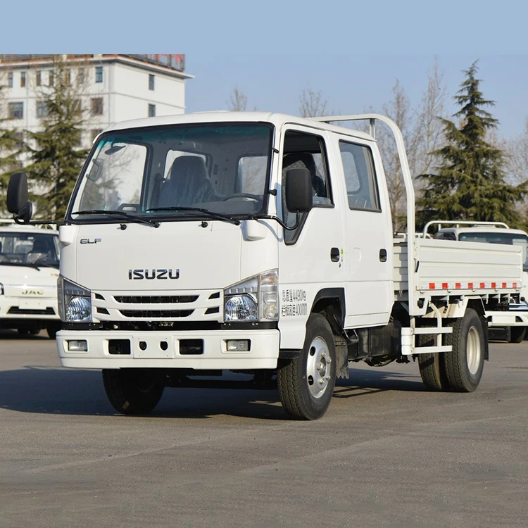Alibaba.com: Isuzu 100p 4x2 2-4T double cabin light lorry cargo truck ...