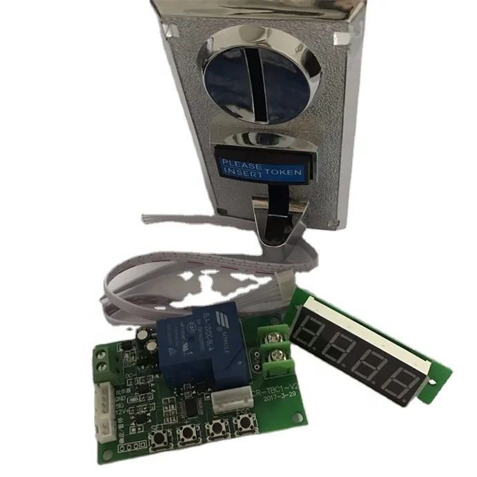 Coin Operated Timer Control Board For Washing Machine Massage Machine ...