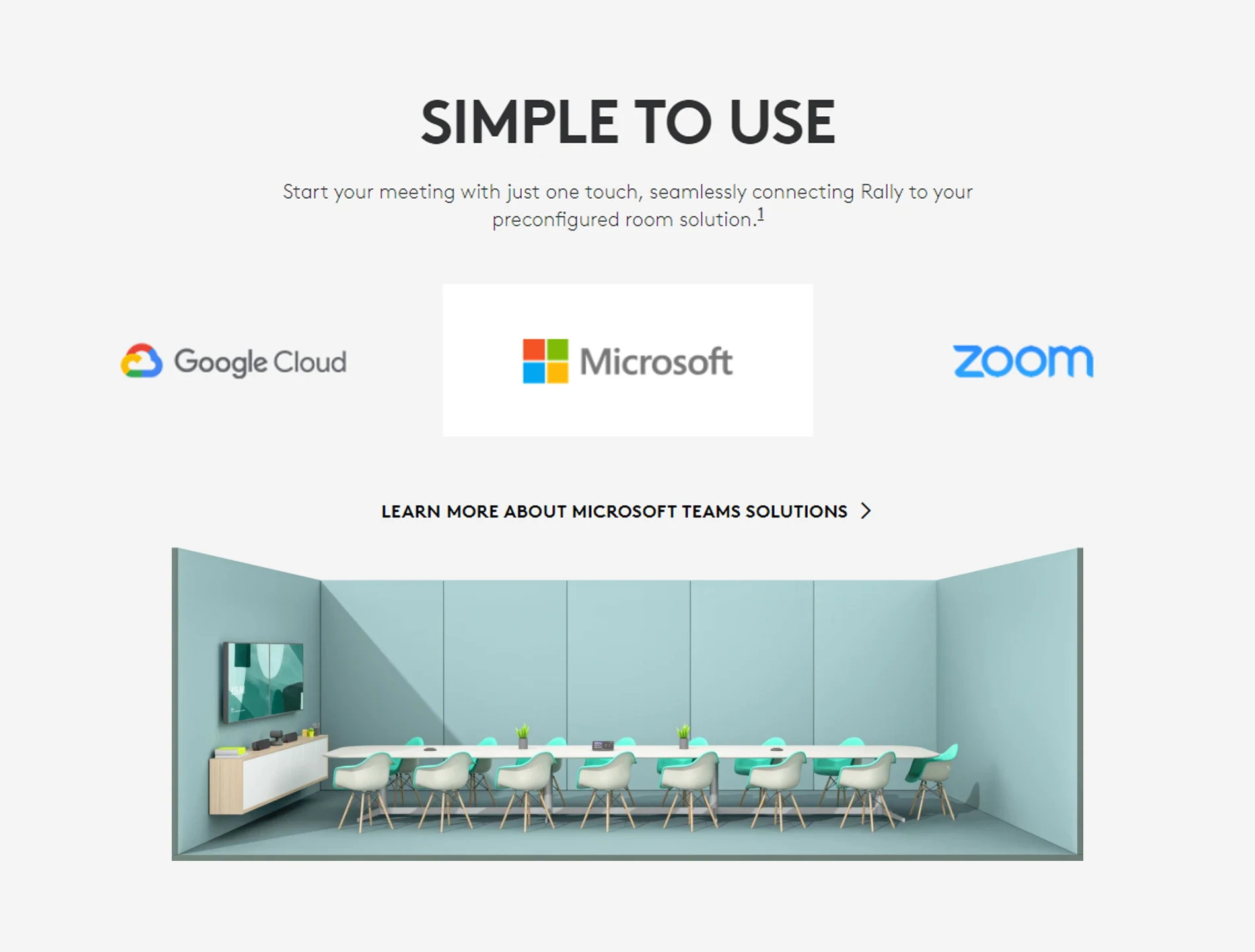 Logitech Rally Plus Cc5000e - Ultra HD 4K Webcam for Business Meetings