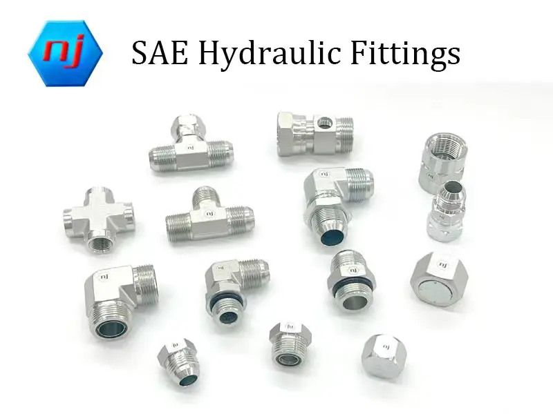 Carbon Stainless Steel Male JIC to Male NPTF SAE Hydraulic Fitting ...
