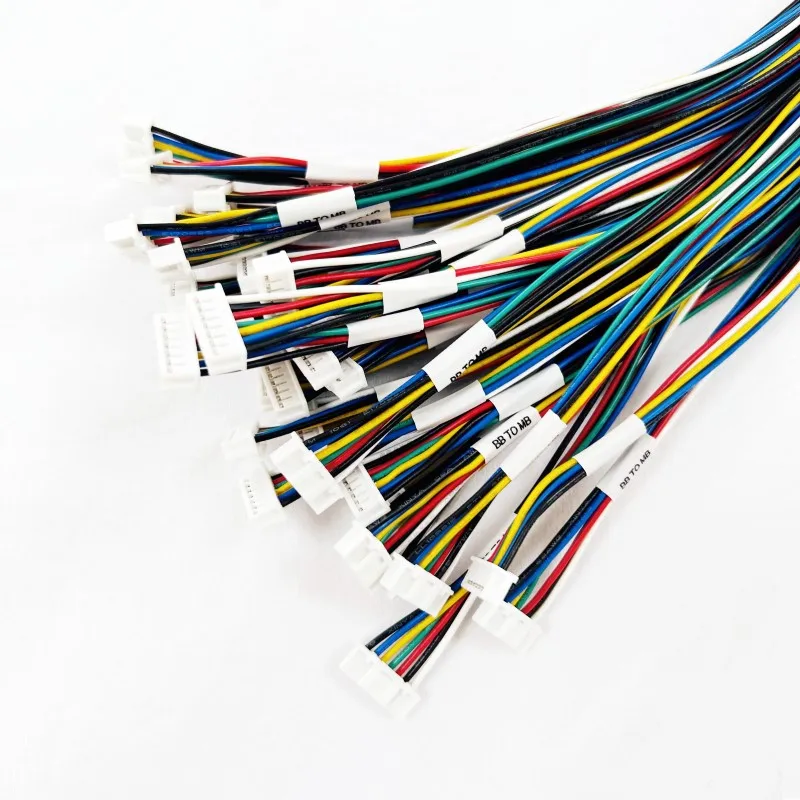 Custom Electrical Copper Wire Alpha Series 8 Pin Cable Custom Assembly ...