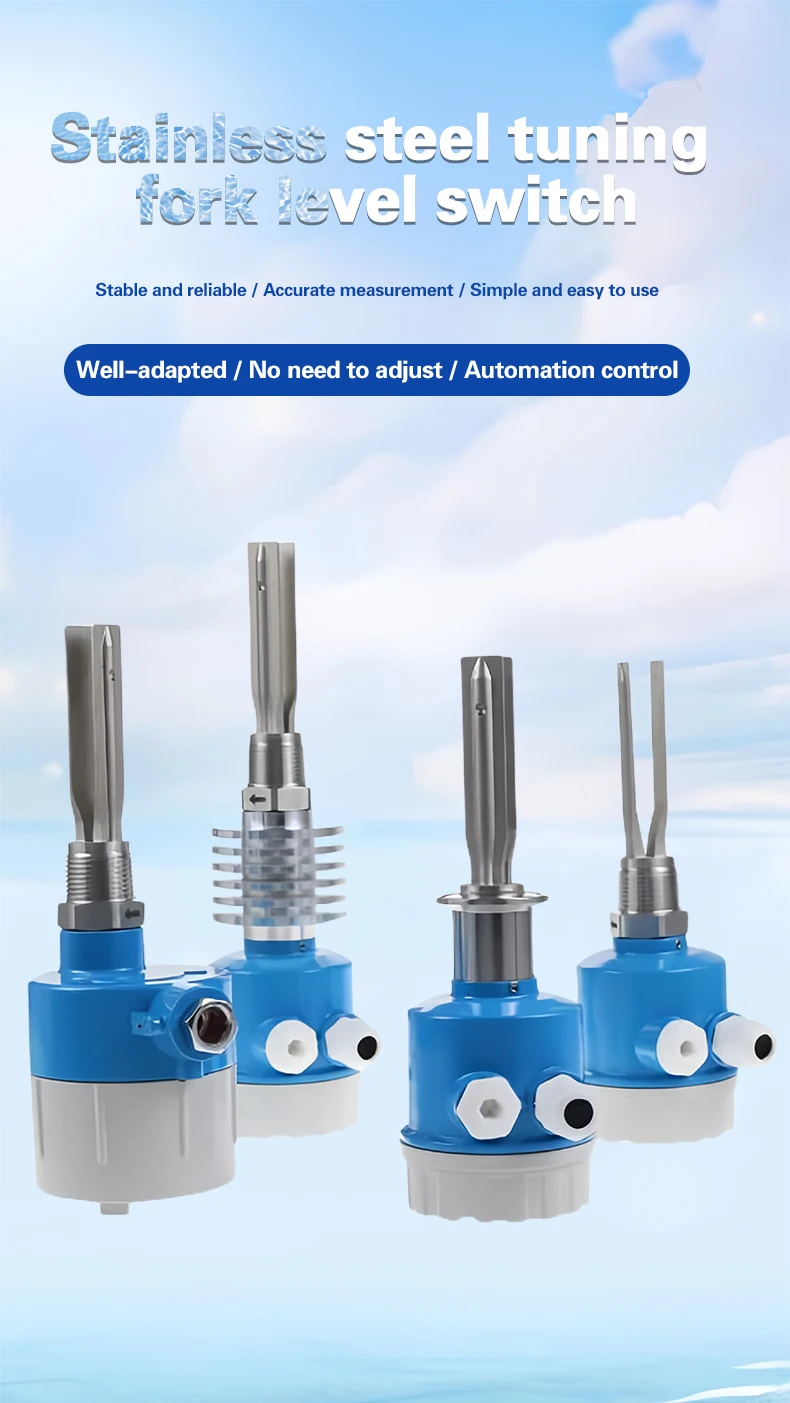 Liquid Vibration Tuning Fork Level Switch Water Level Gauge Measuring ...