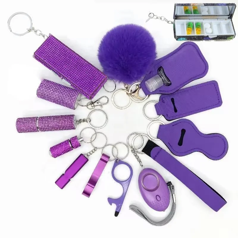 Bulk DIY Self Defense Keychain Accessories - Emergency Tools