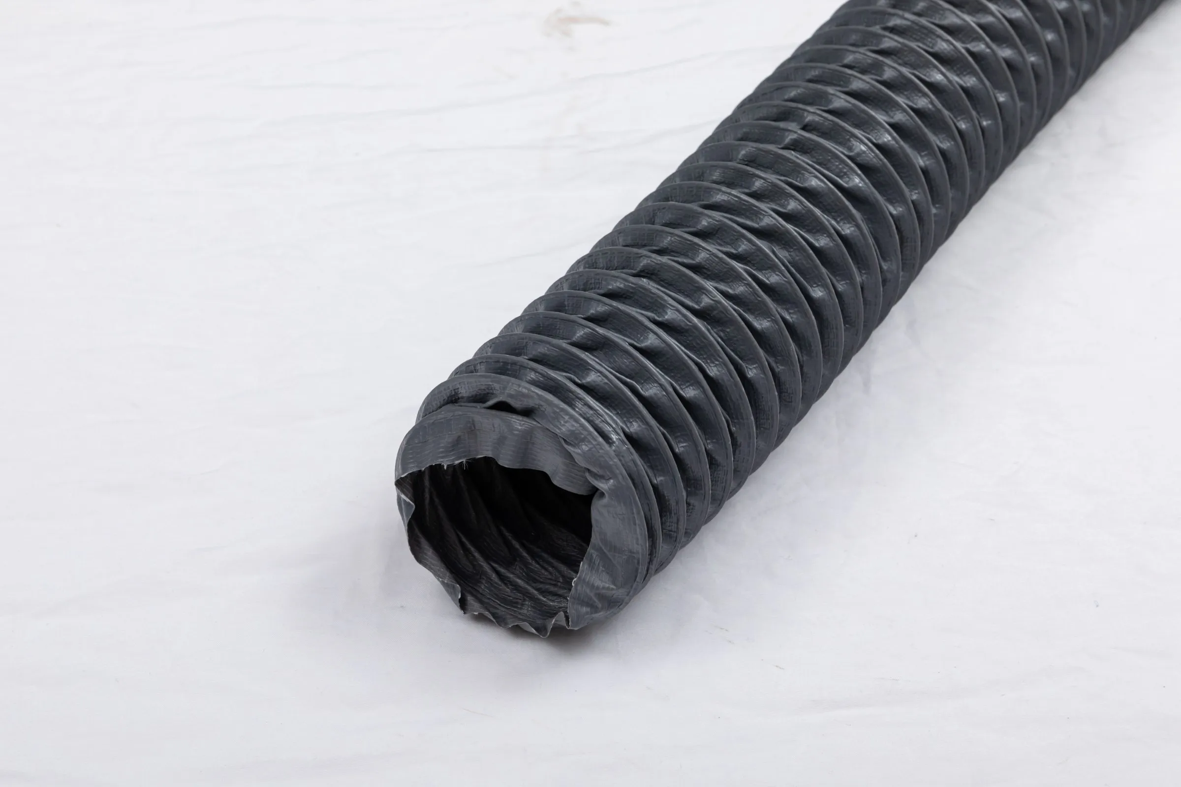 200mm Nylon Fabric Spiral Duct for High-Temperature HVAC