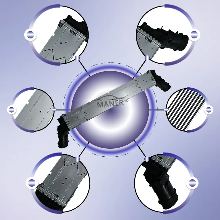 MANER Engine Parts Turbocharger Intercooler Radiator 971145805B for ...
