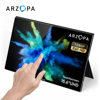 Arzopa Factory 15.6 Inch Ip65 Triple Portable Capacitive High ...