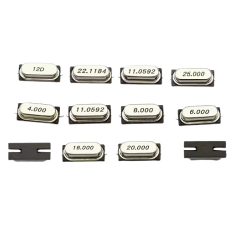 49SMD passive crystal oscillator 8MHz surface mount crystal oscillator 8M 11.0592 4 12 16 20 ...