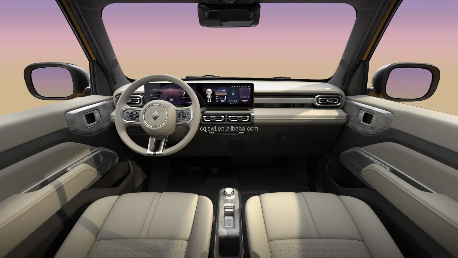 2023 Wuling New Version Electric Car Three Doors 4 Seats Mini Ev Car Cltc 303km Mini Suv Wuling ...