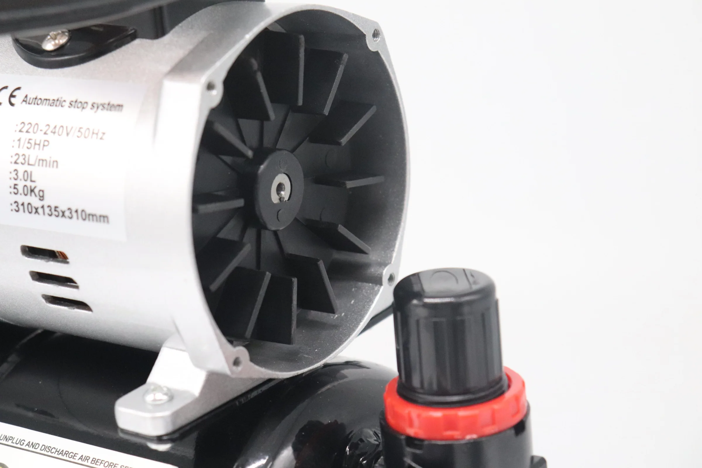 Mini Airbrush Compressor Kit With tank for Hobby Painting With Cooling ...