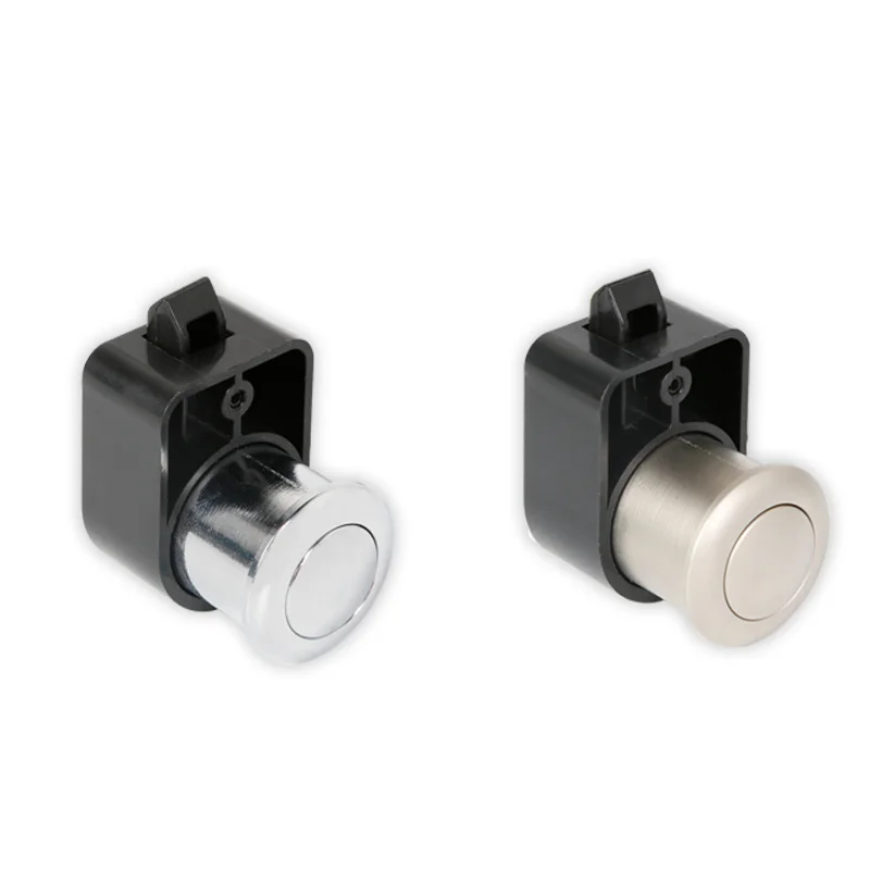 Push Button Cabinet Lock Rv Door Lock 25 Mm Hole Diameter Furniture Locks For Caravan Yachts ...