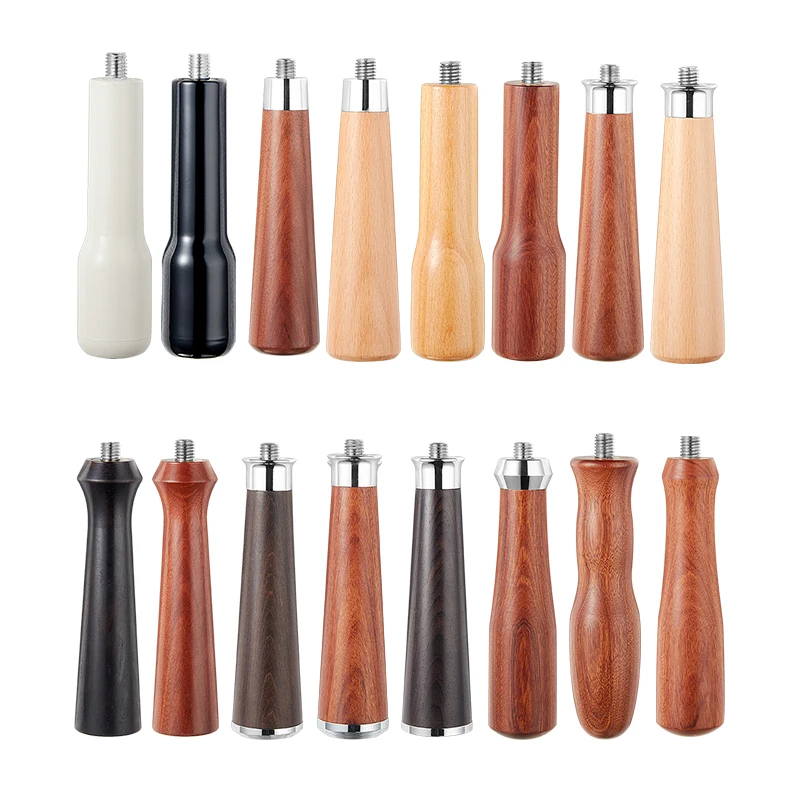 Customizable Wood Coffee Portafilter Handles - Sustainable & Stylish