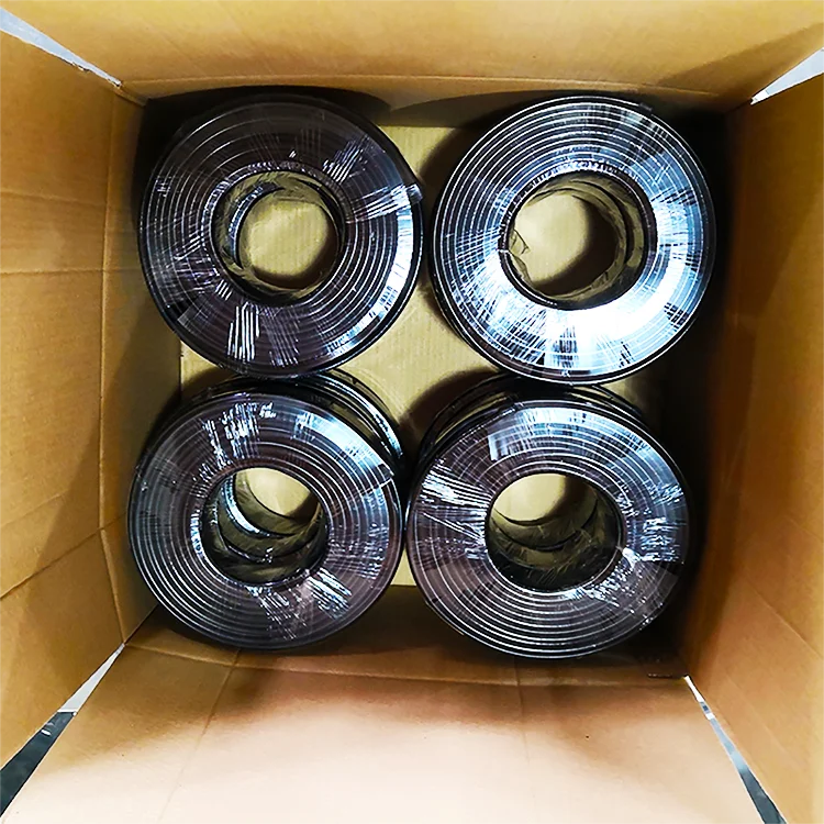 Cat6 Siamese Cable Utp Cat6 Wih 2 Power Indoor/outdoor - Buy Cat6 With ...