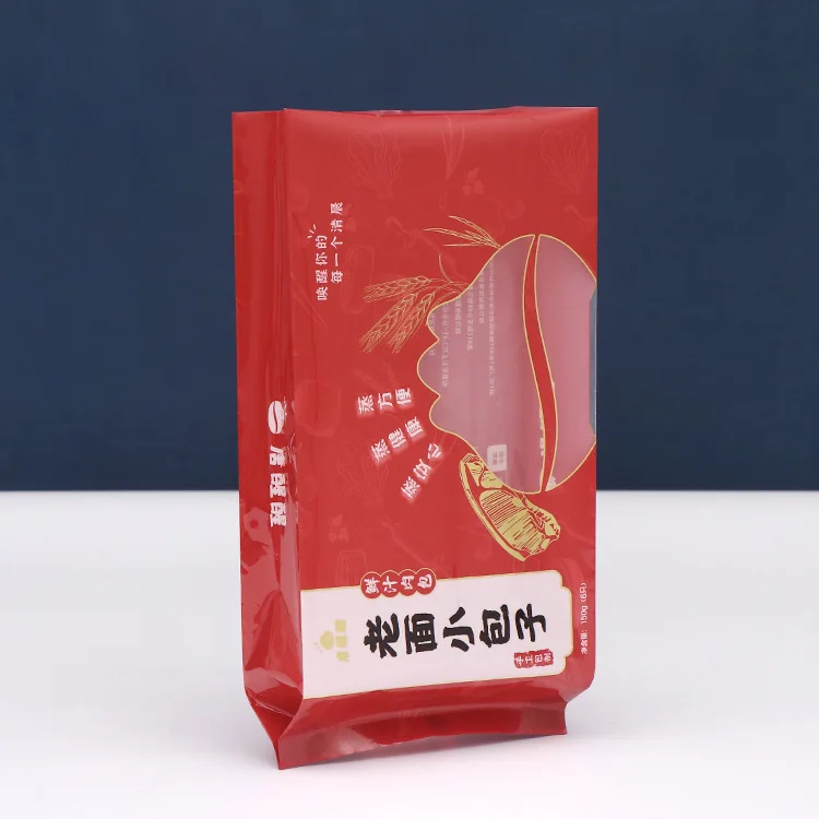 Custom Clear Plastic Frozen Dumpling/ Packaging Bags with Back Seal ...