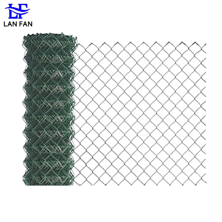 8-feet Tall Chain Link Fence Door Pvc Coated With Galvanized Iron Wire ...