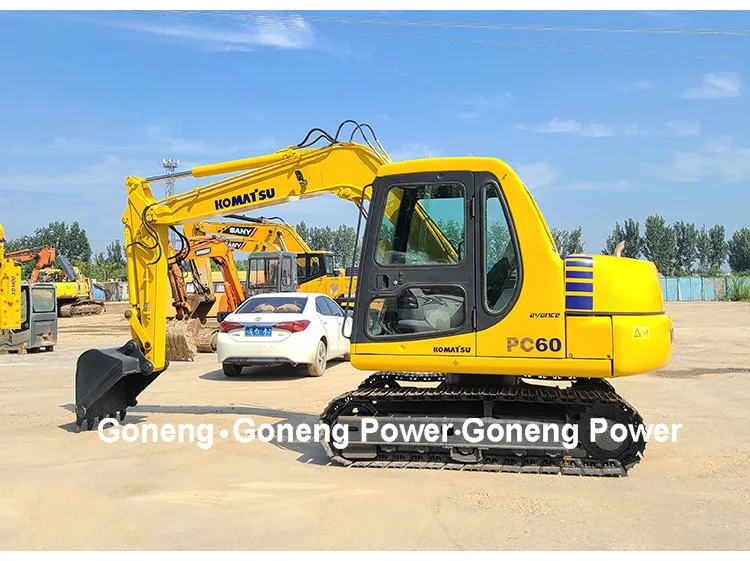 Used komatsu Diggers Hydraulic Crawler Used Excavator komatsu Pc60 ...