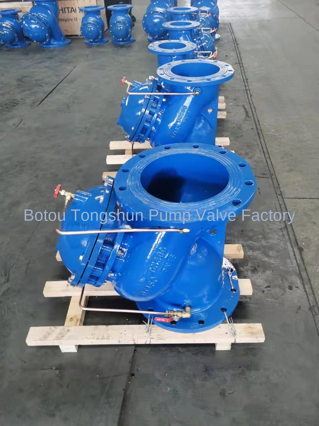 JD745X Multi-functional Water Pump Control Valve - Water Hammer Flow Diaphragm Piston Type ...