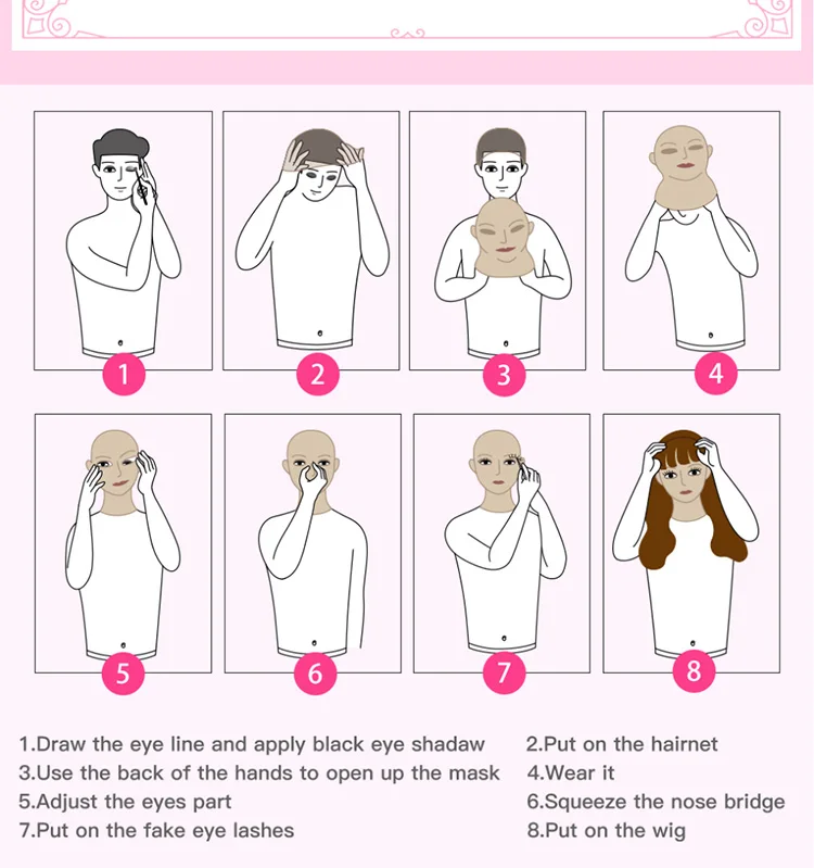 Realistic Silicone Female Mask With Boobs for Cosplay, Halloween Party ...