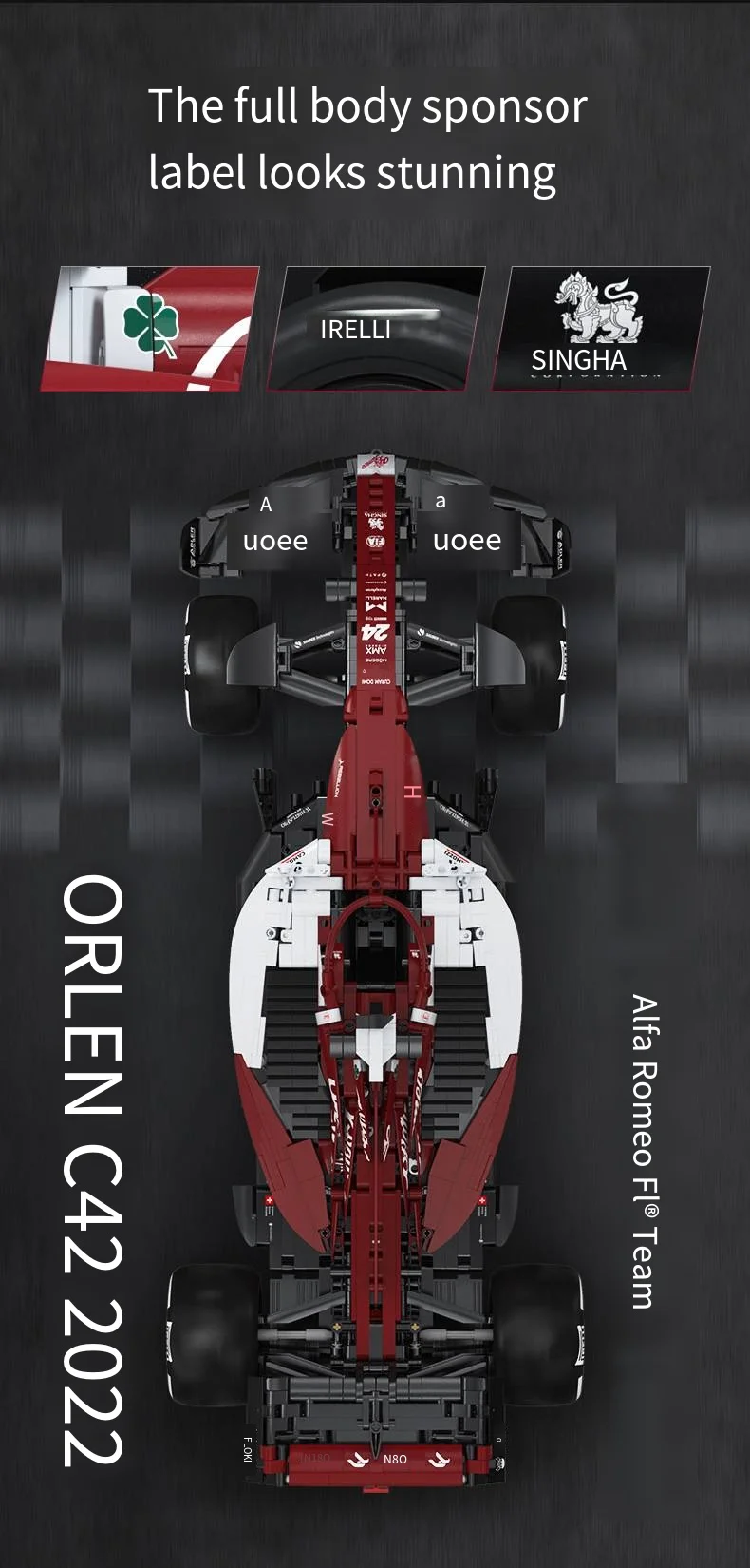 Build Your Dream Racing Car with Cada C64005 Brick Set