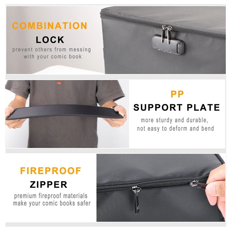 Custom Silicone Fiberglass Collapsible Long Comic Book Storage Boxes ...