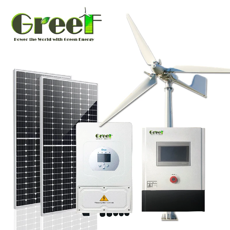 Solar Wind Combo Electricity System