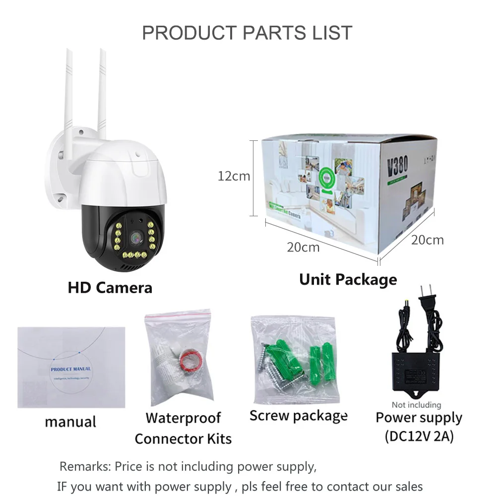 V380 Pro Smart Cctv Camera 4g Security Camera Digital 4g Sim Ptz Camera ...
