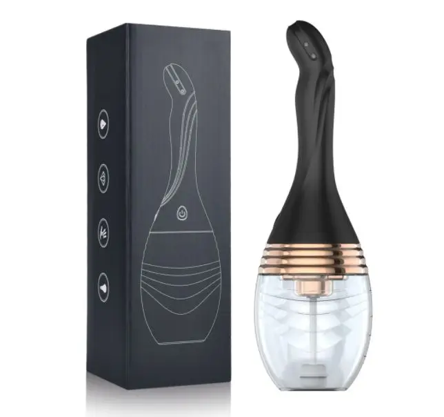 3 Level Enema Syringe Stream Douche Enema Colon System Cleaning Anal Toy 300ml Capacity Cleaner ...