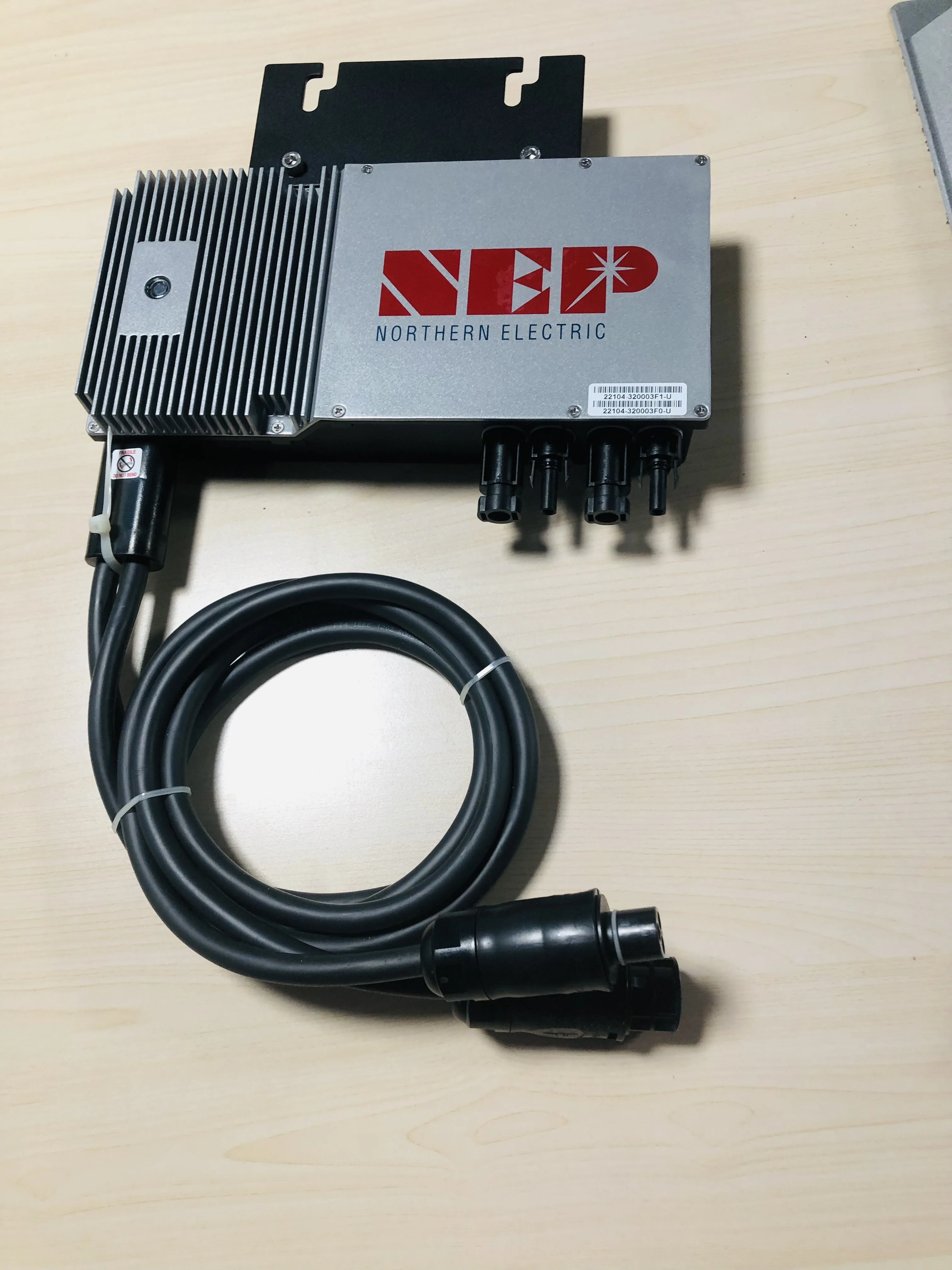 Nep Micro Inverter Bdm600 Solar Panel Connectors Betteri Bc01-end ...
