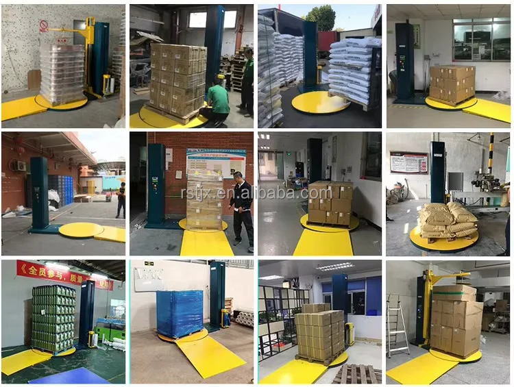 Heavy-Duty Turntable Packaging for Industrial Stretch Wrapping Machines ...