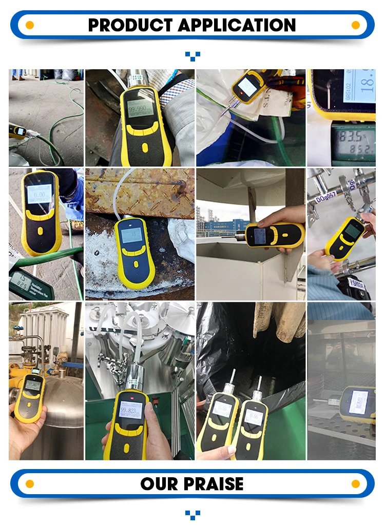 Laboratory Portable 1000ppm Hydrogen Peroxide H2O2 Gas Test Meter ...