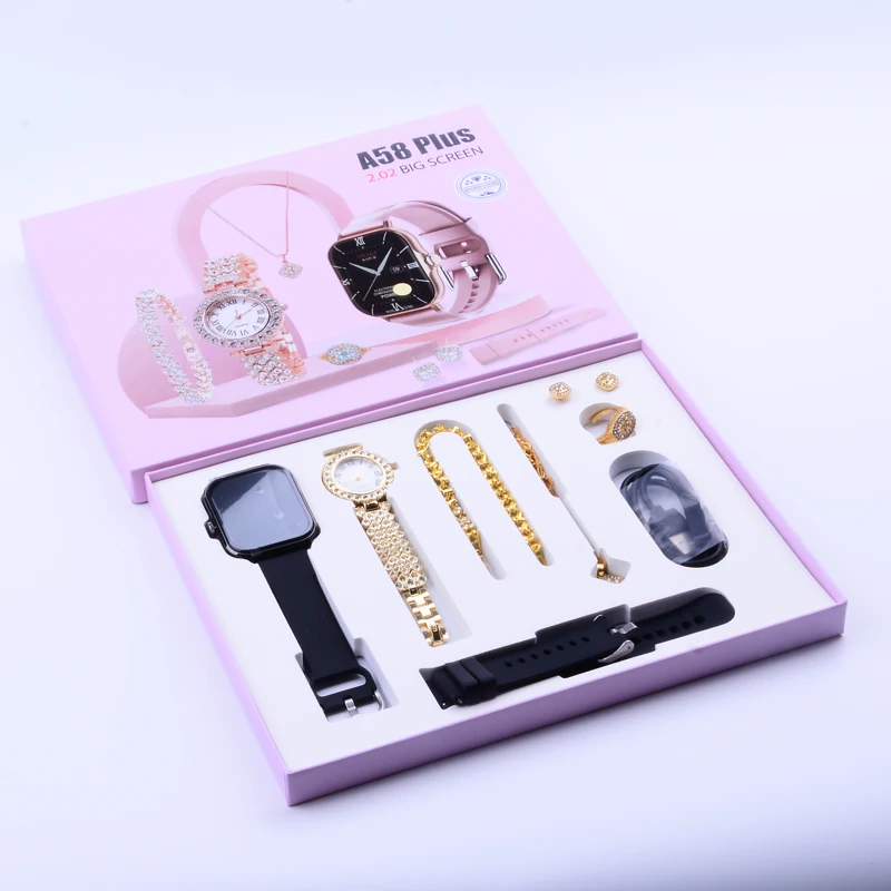 A58 Plus Smartwatch Suit Hot Selling Double Watches Men Women Smart ...