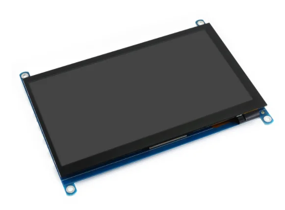 Raspberry Pi5 7 Inch HD LCD PC Monitor 1024*600 IPS Capacitive Touch ...